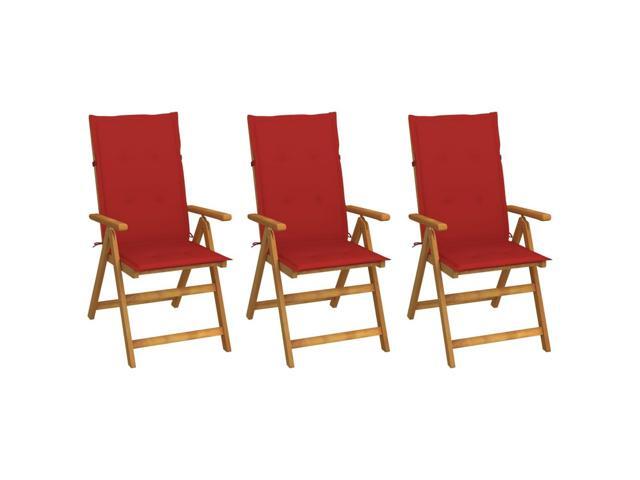 Click here for vidaXL Outdoor Recliner Chairs 3 Pcs Patio Chair w... prices