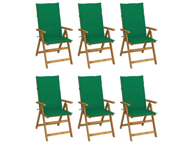 Click here for vidaXL Outdoor Recliner Chairs 6 Pcs Patio Chair w... prices
