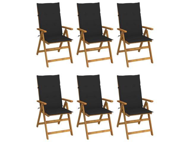 Click here for vidaXL Outdoor Recliner Chairs 6 Pcs Patio Chair w... prices