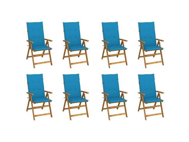 Click here for vidaXL Folding Patio Chairs with Cushions Garden S... prices