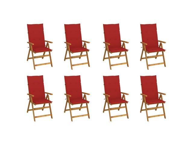 Click here for vidaXL Outdoor Recliner Chairs 8 Pcs Patio Chair w... prices