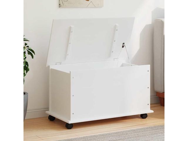 Click here for vidaXL Storage Chest with Wheels  Storage Trunk wi... prices