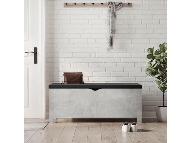 Click here for vidaXL Storage Box Concrete Grey Engineered Wood... prices
