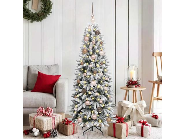Click here for vidaXL Artificial Christmas Tree with 150 LEDs Whi... prices