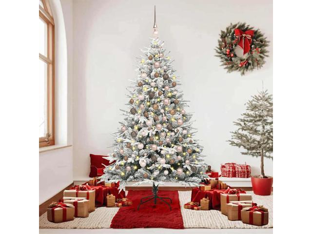 Click here for vidaXL Artificial Pre-lit Christmas Tree with Ball... prices