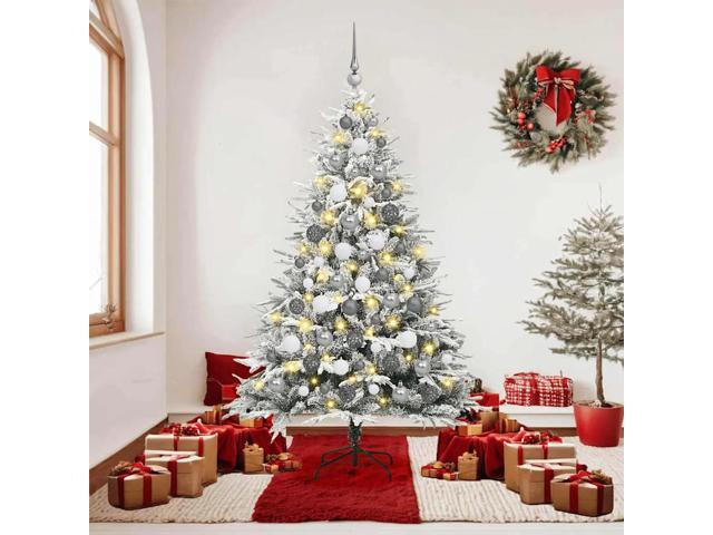 Click here for vidaXL Artificial Pre-lit Christmas Tree with Ball... prices