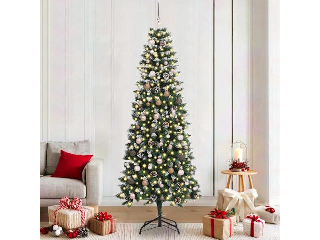 Click here for vidaXL Artificial Christmas Tree with 300 LEDs Gre... prices