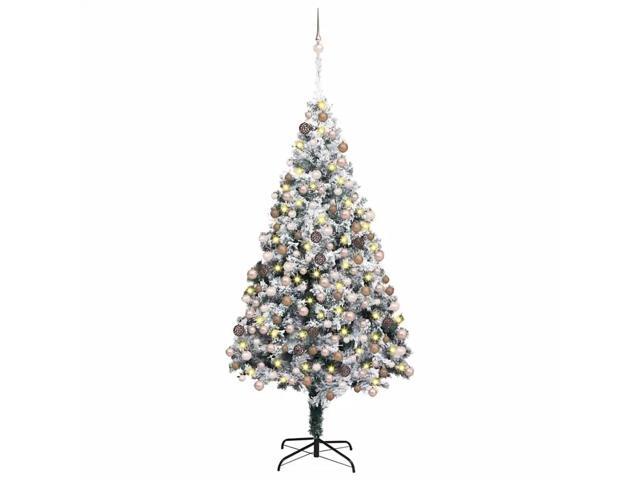 Click here for vidaXL Artificial Christmas Tree with 300 LEDs Gre... prices