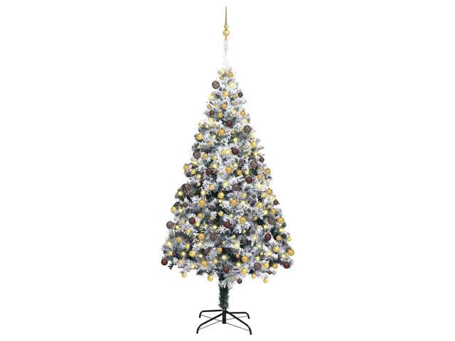 Click here for vidaXL Artificial Christmas Tree with 300 LEDs Gre... prices