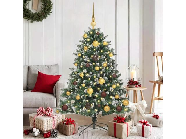 Click here for vidaXL Artificial Christmas Tree with 150 LEDs Gre... prices