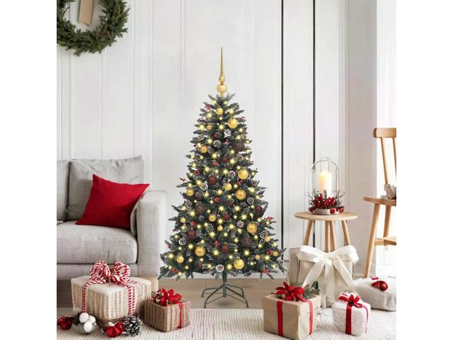 Click here for vidaXL Artificial Christmas Tree with 150 LEDs Gre... prices