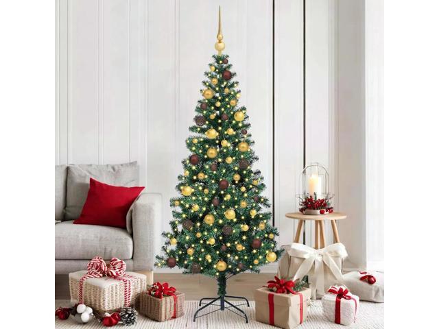 Click here for vidaXL Artificial Pre-lit Christmas Tree Green 70.... prices