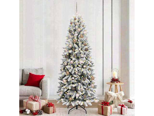 Click here for vidaXL Artificial Christmas Tree with 300 LEDs Whi... prices