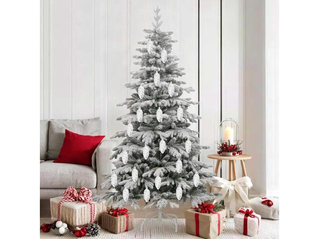 Click here for vidaXL Christmas Tree Decoration 40 pcs Silver prices