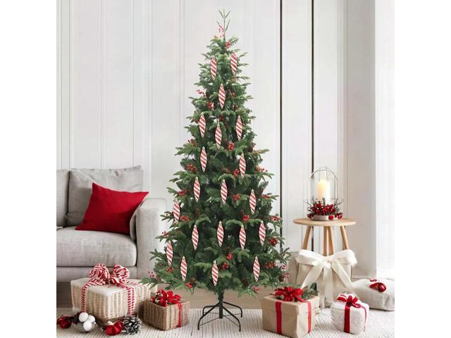 Click here for vidaXL Christmas Tree Decoration 40 pcs Red prices