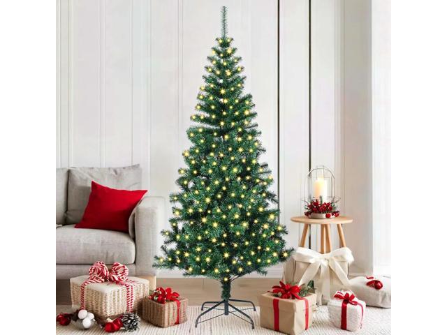 Click here for vidaXL Artificial Pre-lit Christmas Tree Green 70.... prices