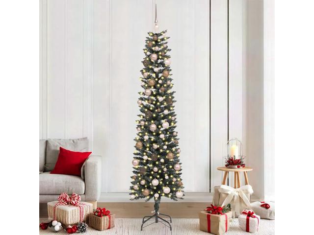 Click here for vidaXL Artificial Christmas Tree with 300 LEDs Gre... prices