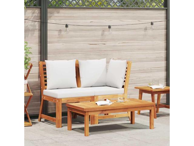 Click here for vidaXL Patio Lounge Set Sectional Sofa with Cushio... prices