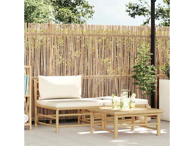 Click here for vidaXL Patio Lounge Set Sectional Sofa with Cushio... prices