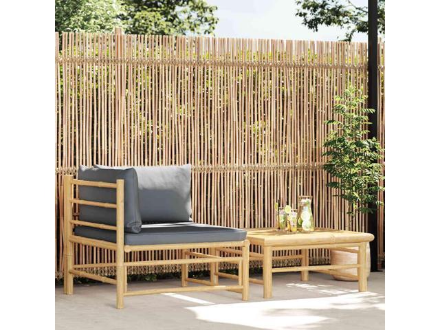 Click here for vidaXL Patio Lounge Set Sectional Sofa with Cushio... prices