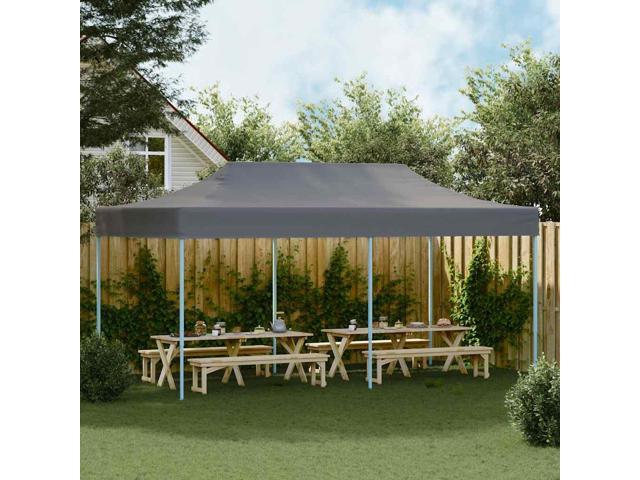 Click here for vidaXL Folding Pop-up Partytent 118.1x236.2 Anthra... prices