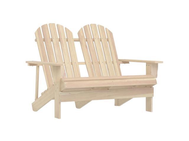 Click here for vidaXL 2-Seater Patio Adirondack Chair Outdoor Fur... prices