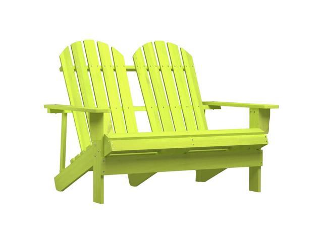 Click here for vidaXL 2-Seater Patio Adirondack Chair Outdoor Fur... prices