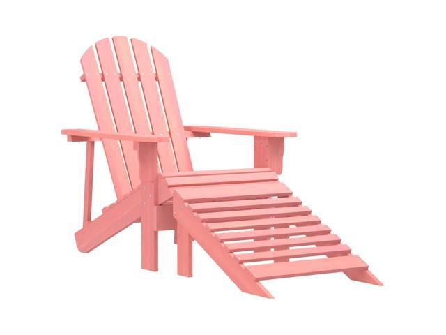 Click here for vidaXL Patio Adirondack Chair with Ottoman Solid F... prices