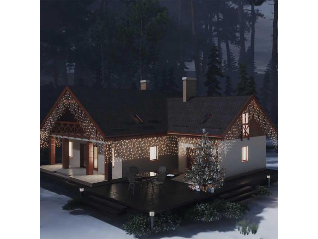 Click here for vidaXL Christmas Lighting LED Curtain Icicle Light... prices