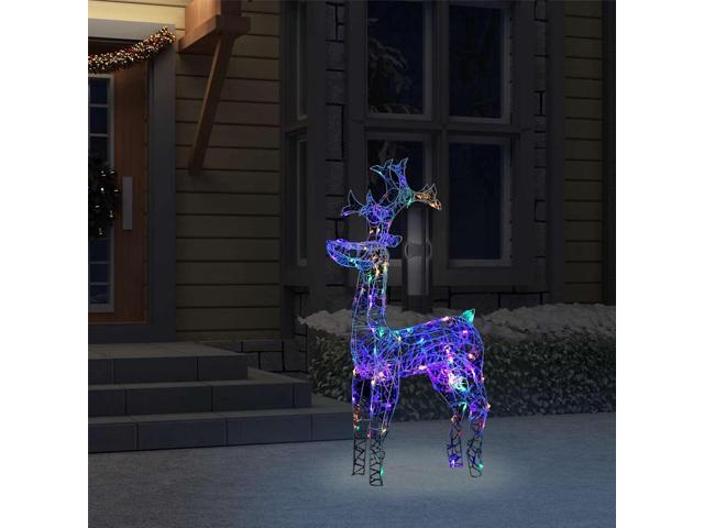 Click here for vidaXL Reindeer Christmas Decoration 90 LEDs 23.6x... prices