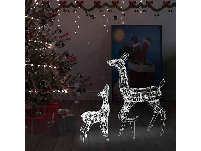 Click here for vidaXL Acrylic Reindeer Family Christmas Decoratio... prices