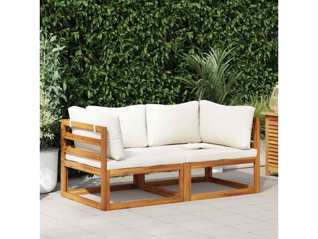 Click here for vidaXL Sectional Corner Sofas 2 pcs with Cushions... prices