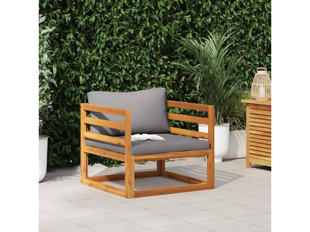Click here for vidaXL Patio Chair with Cushions Modular Seat with... prices