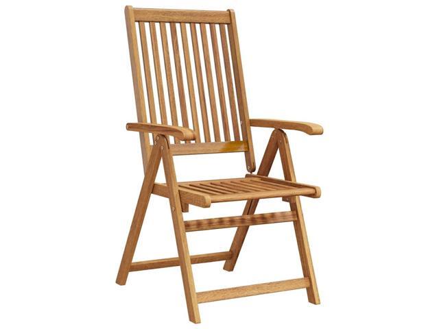 Click here for vidaXL Patio Folding Chairs 4 Pcs Camping Garden L... prices