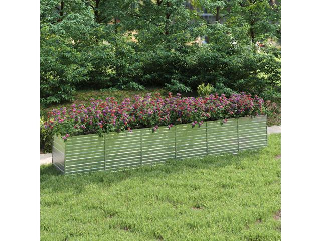 Click here for vidaXL Raised Garden Bed Raised Flower Bed Galvani... prices
