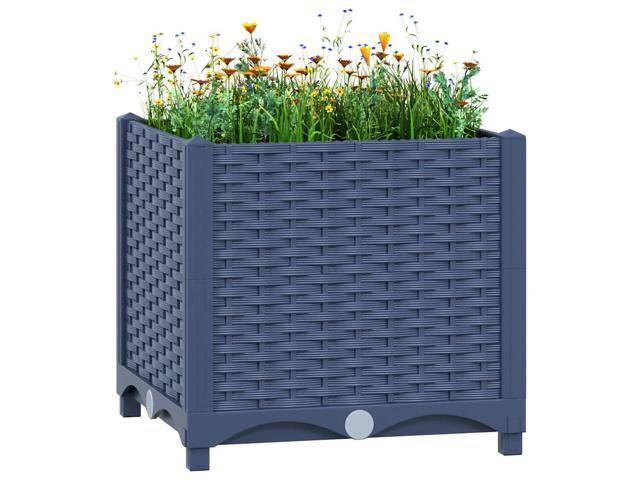 Click here for vidaXL Raised Bed 15.7 Polypropylene Outdoor Garde... prices