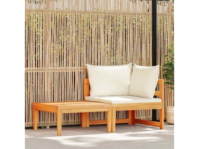 Click here for vidaXL Patio Lounge Set 2 Piece Sectional Sofa wit... prices