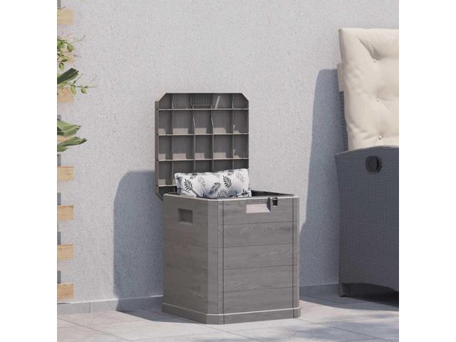Click here for vidaXL Patio Storage Box Deck Box with Lid Outdoor... prices