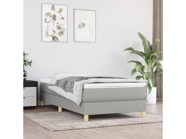 Click here for vidaXL Bed Frame Platform Bed with Mattress Light... prices