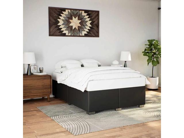 Click here for vidaXL Bed Frame Black prices