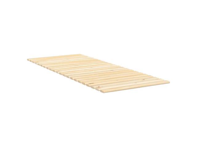 Click here for vidaXL Bed Slat Natural Wood Solid Pine Wood Singl... prices