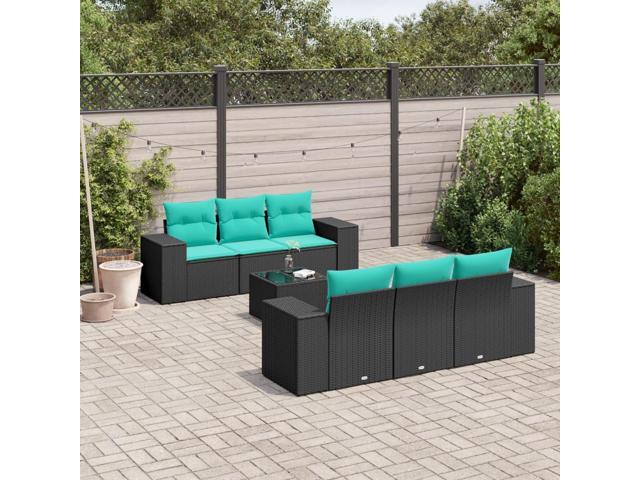 Click here for vidaXL Patio Sofa Set with Cushions Outdoor Furnit... prices