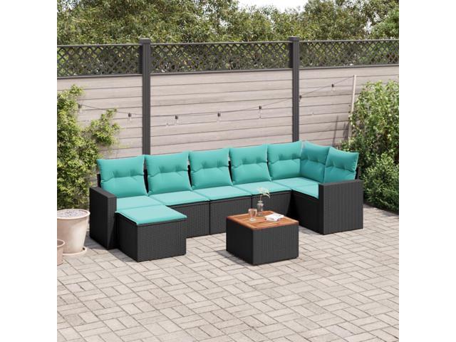 Click here for vidaXL Patio Sofa Set with Cushions Outdoor Furnit... prices