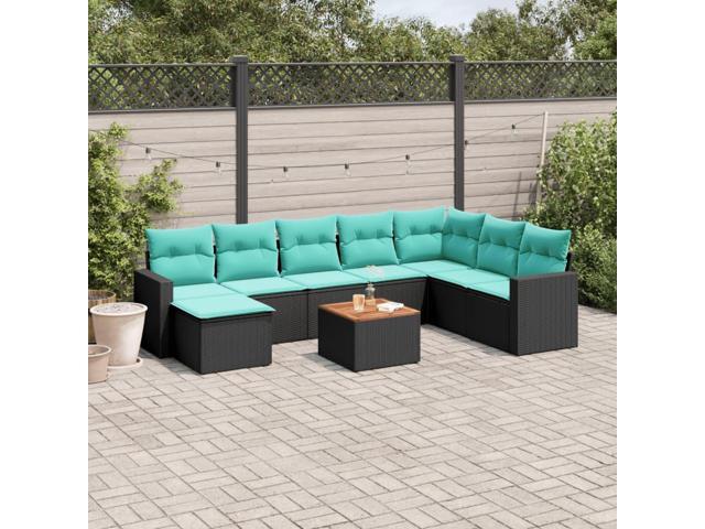 Click here for vidaXL Patio Sofa Set with Cushions Outdoor Furnit... prices