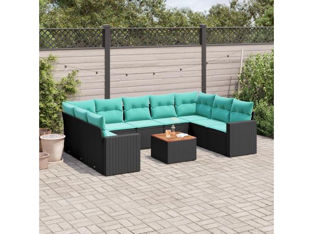 Click here for vidaXL Patio Sofa Set with Cushions Outdoor Furnit... prices