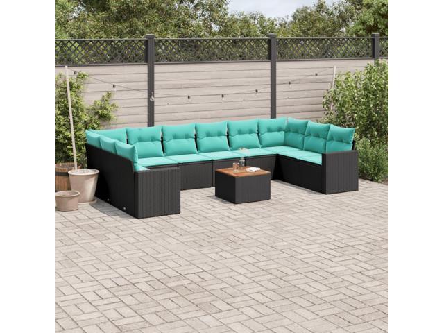 Click here for vidaXL Patio Sofa Set with Cushions Outdoor Furnit... prices