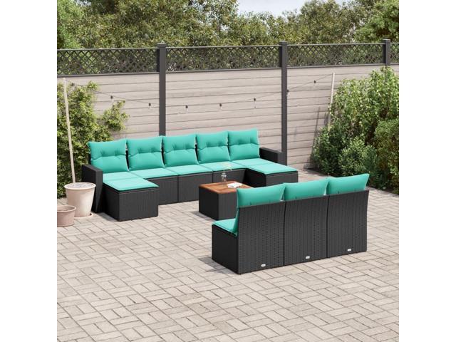 Click here for vidaXL Patio Sofa Set with Cushions Outdoor Furnit... prices
