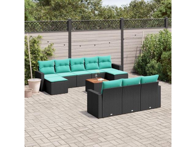 Click here for vidaXL Patio Sofa Set with Cushions Outdoor Furnit... prices