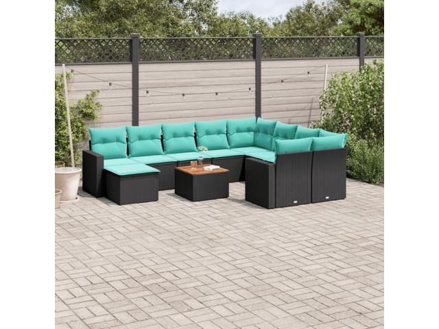 Click here for vidaXL Patio Sofa Set with Cushions Outdoor Furnit... prices