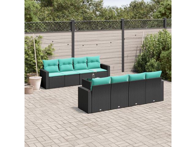 Click here for vidaXL Patio Sofa Set with Cushions Outdoor Furnit... prices